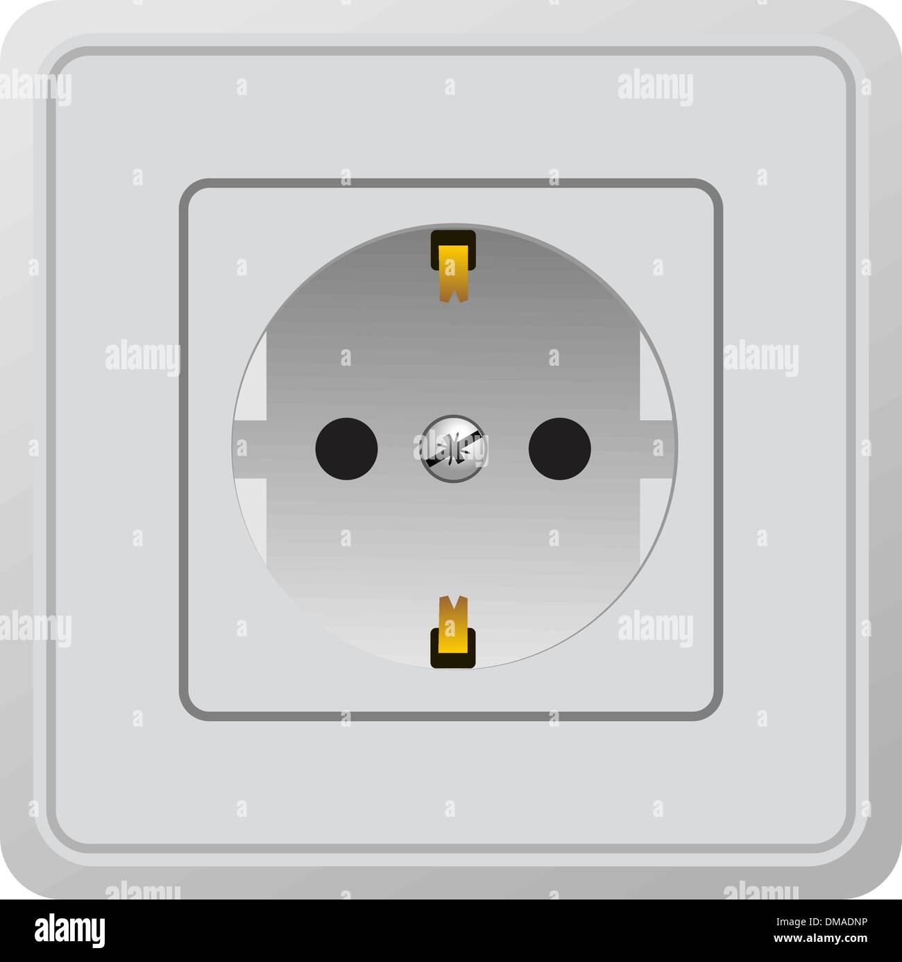 Electrical power outlet cable Stock Vector Images - Alamy