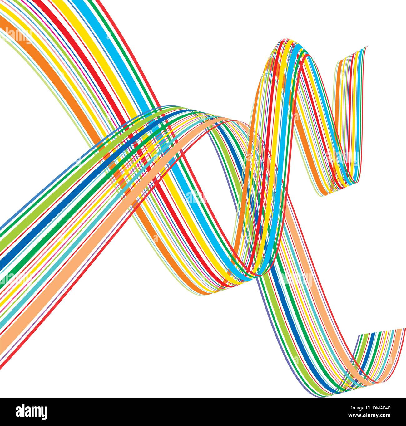 Colorful stripes Stock Vector Images - Alamy