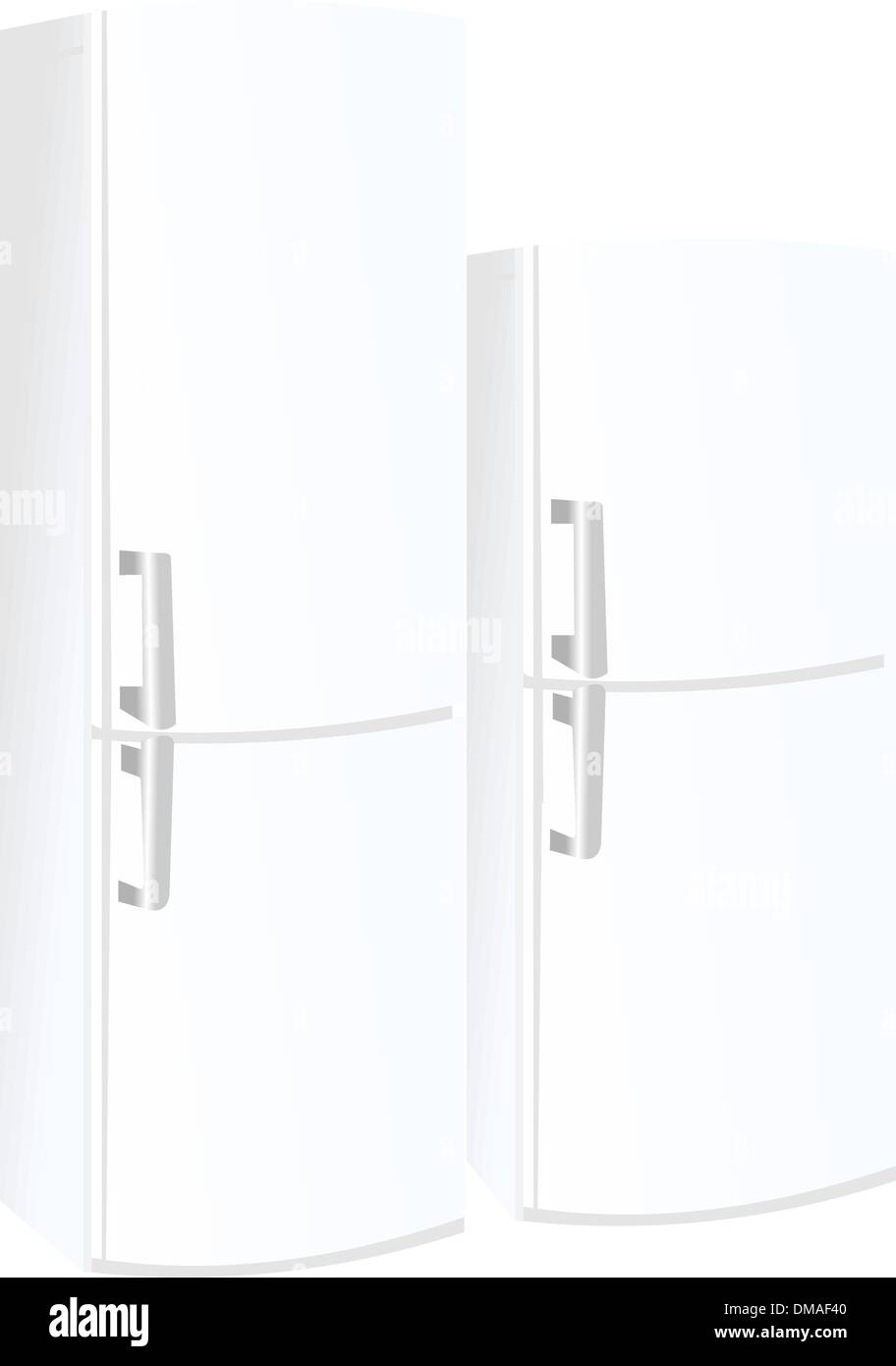 Realistic vector illustration refrigerator Stock Vector Image & Art - Alamy