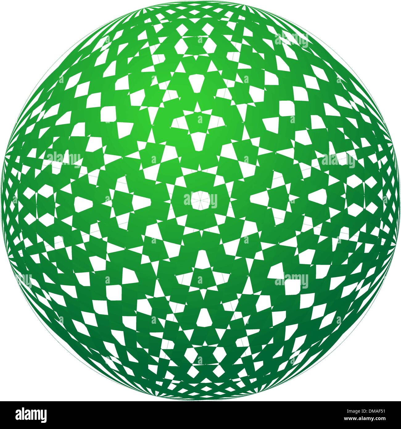 Shiny green sphere abstract Stock Vector Images - Alamy