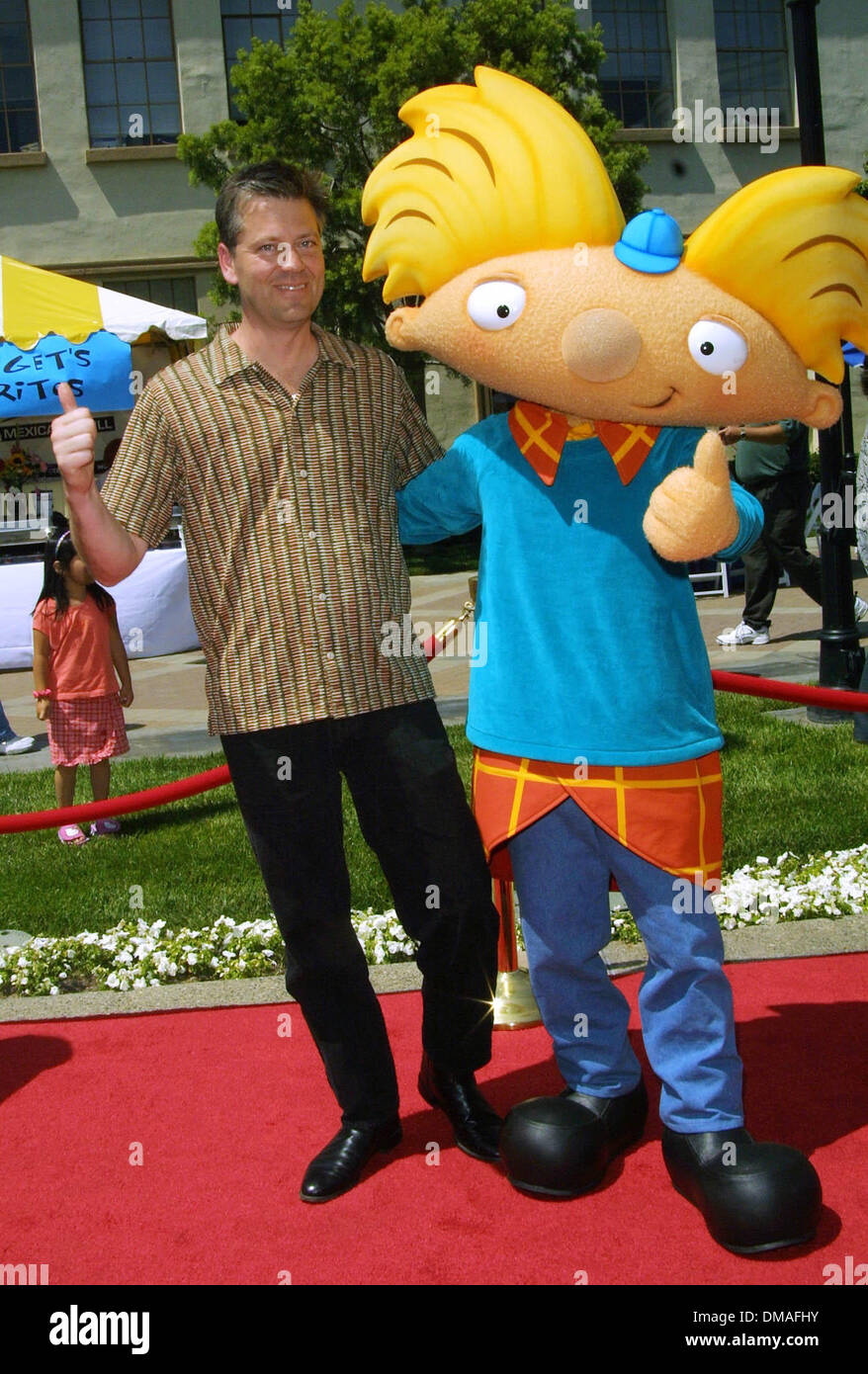 June 24, 2002 - Hollywood, CALIFORNIA, USA - CRAIG BARTLETT AND ARNOLD ...