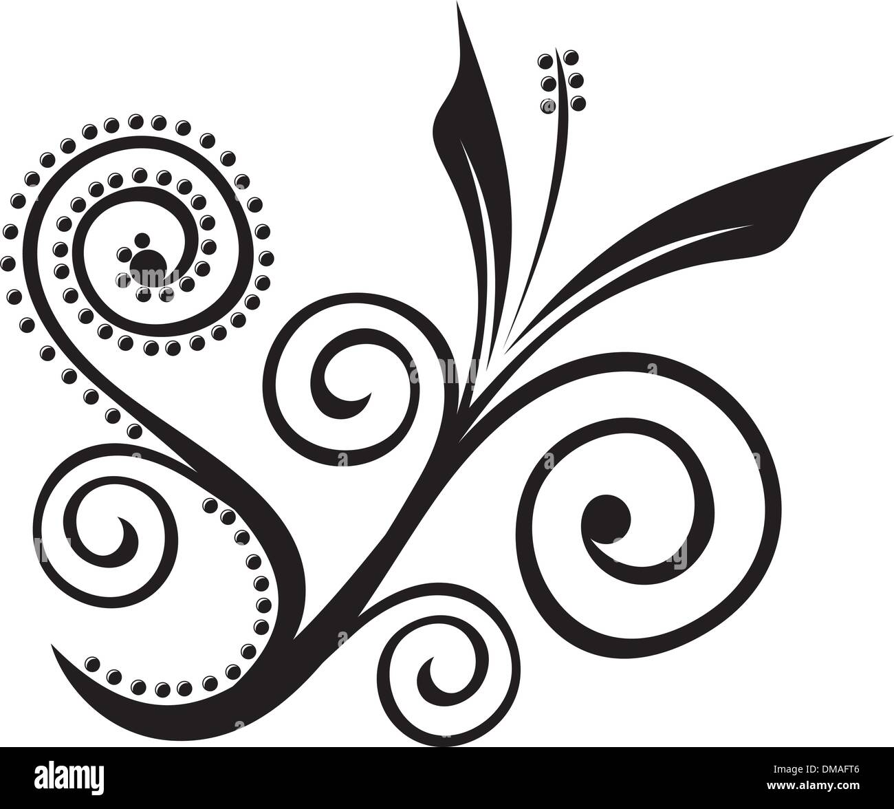vector floral ornaments Stock Vector Image & Art - Alamy