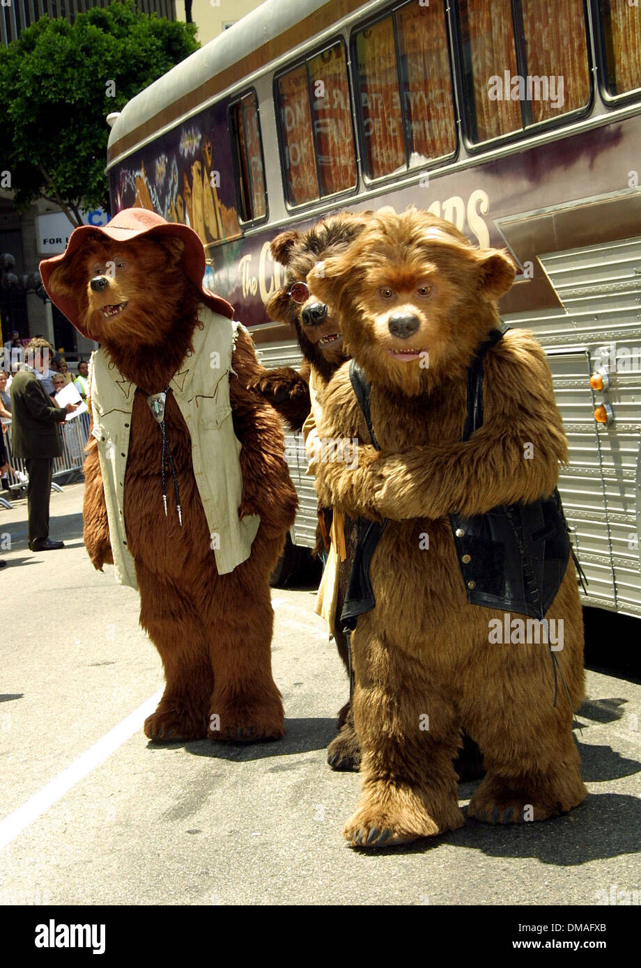 July 21, 2002 - Hollywood, CALIFORNIA, USA - USA BEARS..THE USA BEARS ...