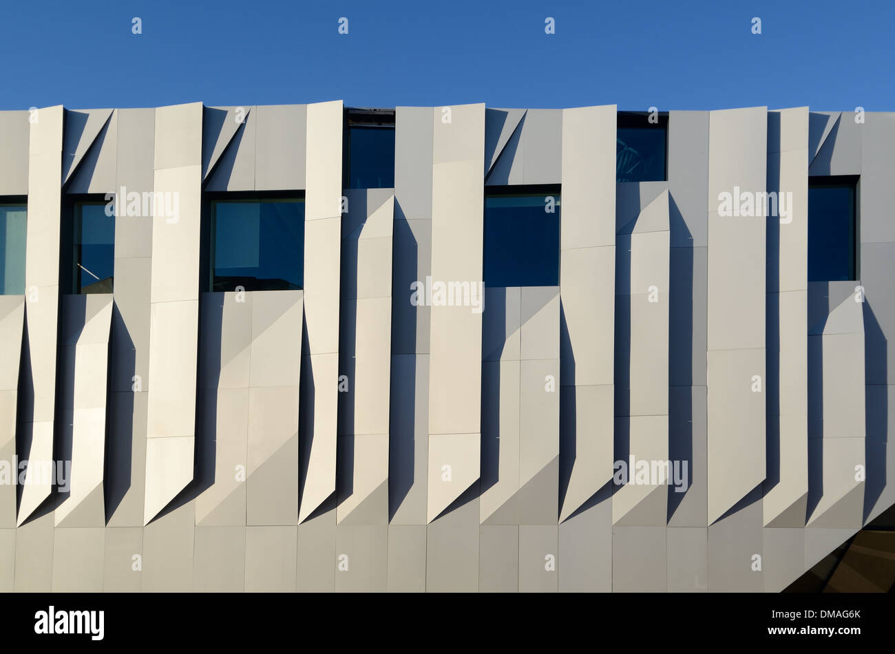 Origami-Like Steel Cladding of Conservatoire Darius Milhaud, Music ...
