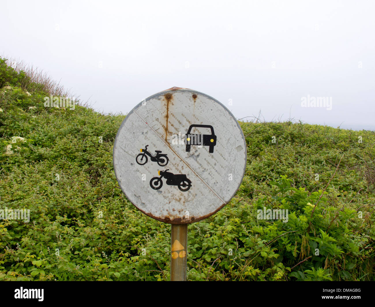 Old Road Sign Stock Photo - Alamy