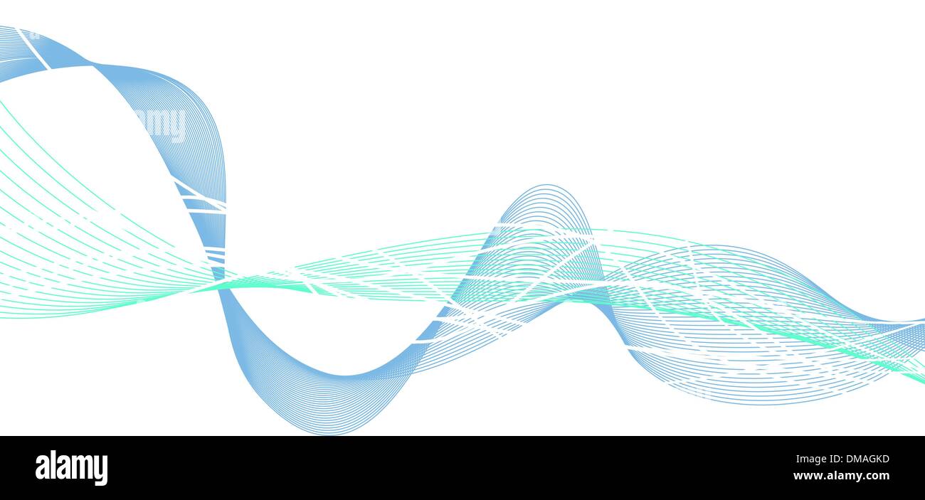 glowing water waves Stock Vector Image & Art - Alamy