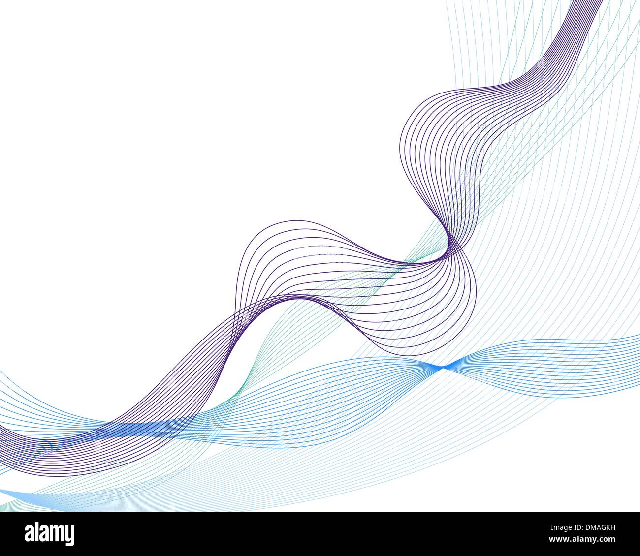 glowing water waves Stock Vector Image & Art - Alamy