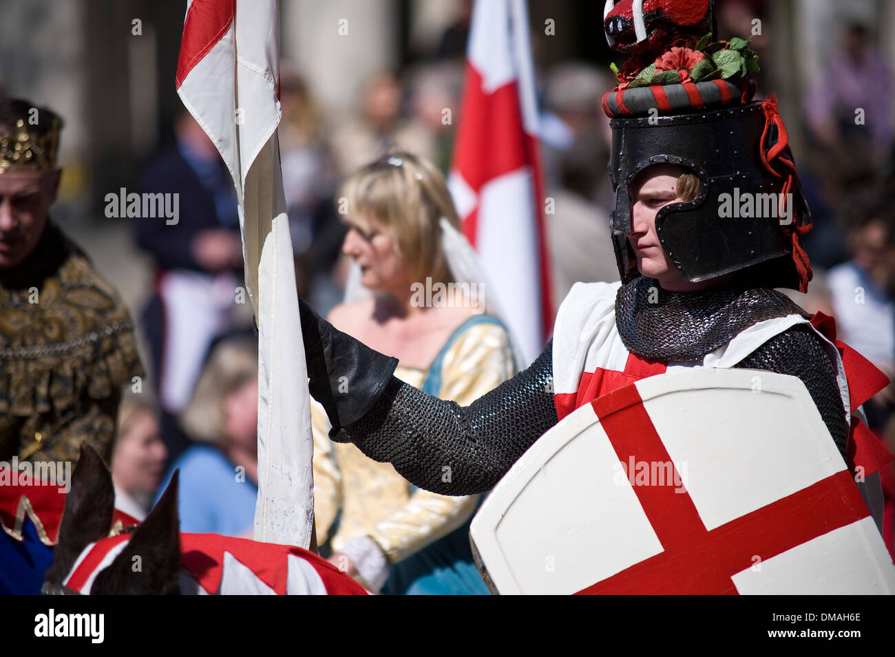St georges day celebrations hi-res stock photography and images - Alamy