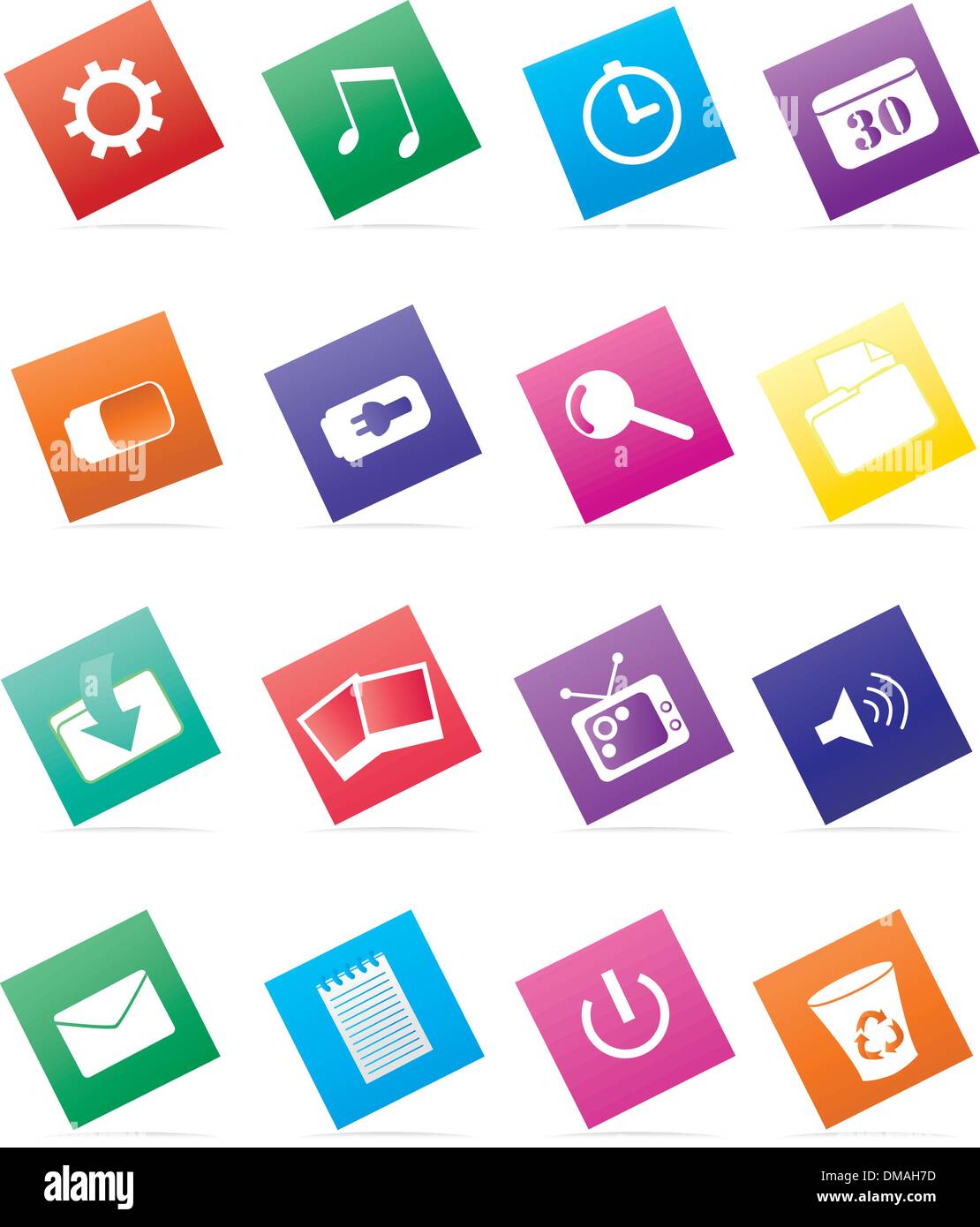 Folder icon desktop hi-res stock photography and images - Alamy