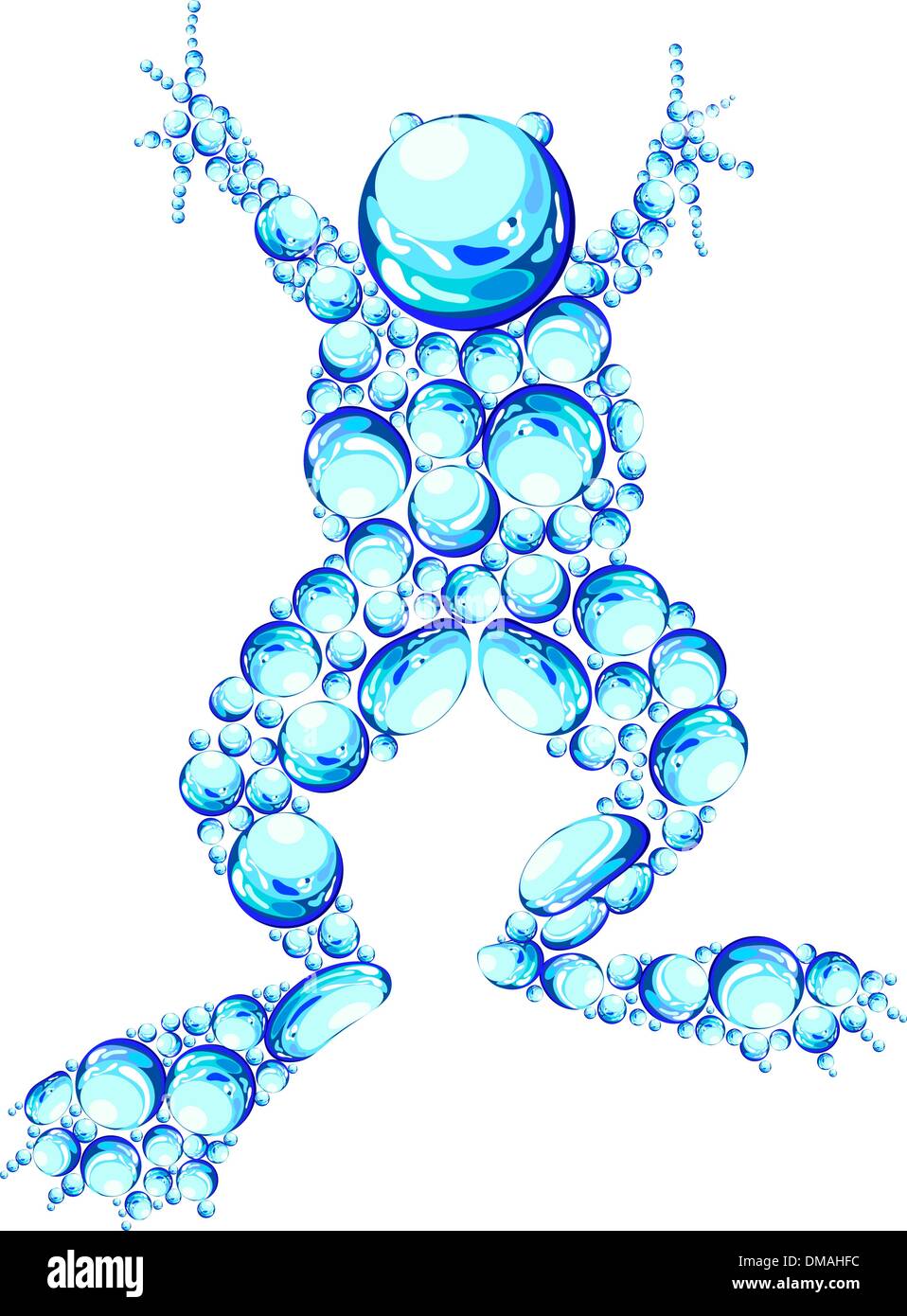 Bubble frogs Stock Vector Images - Alamy