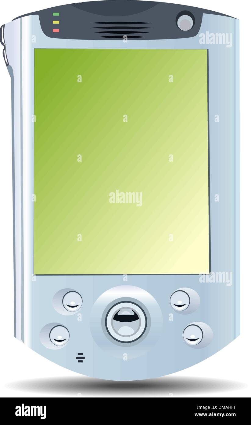 Realistic illustration of pda Stock Vector Image & Art - Alamy