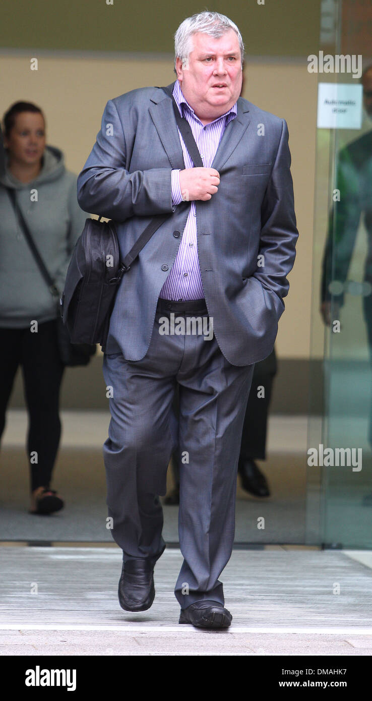 Greg Miskiw leaving Westminster Magistrates court after giving evidence ...
