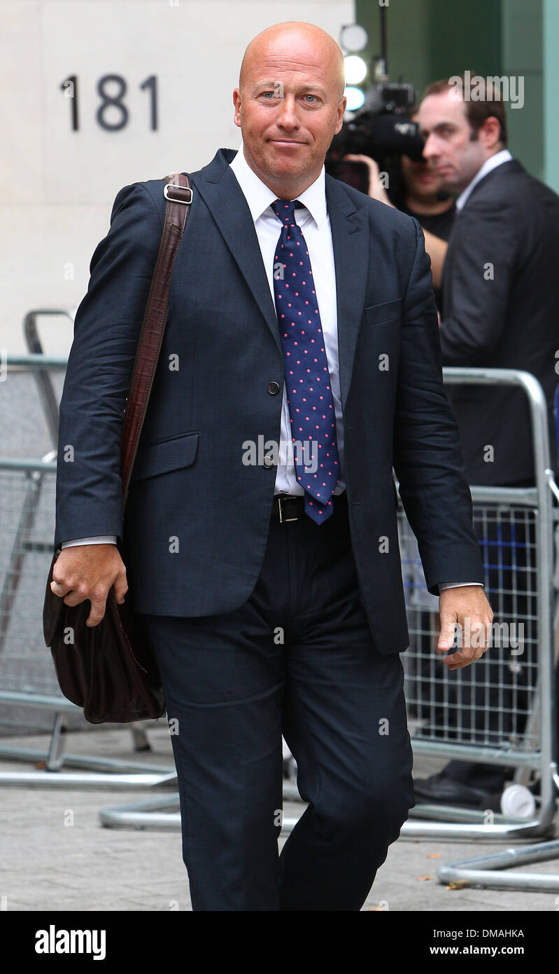 Ian Edmondson leaving Westminster Magistrates court after giving ...