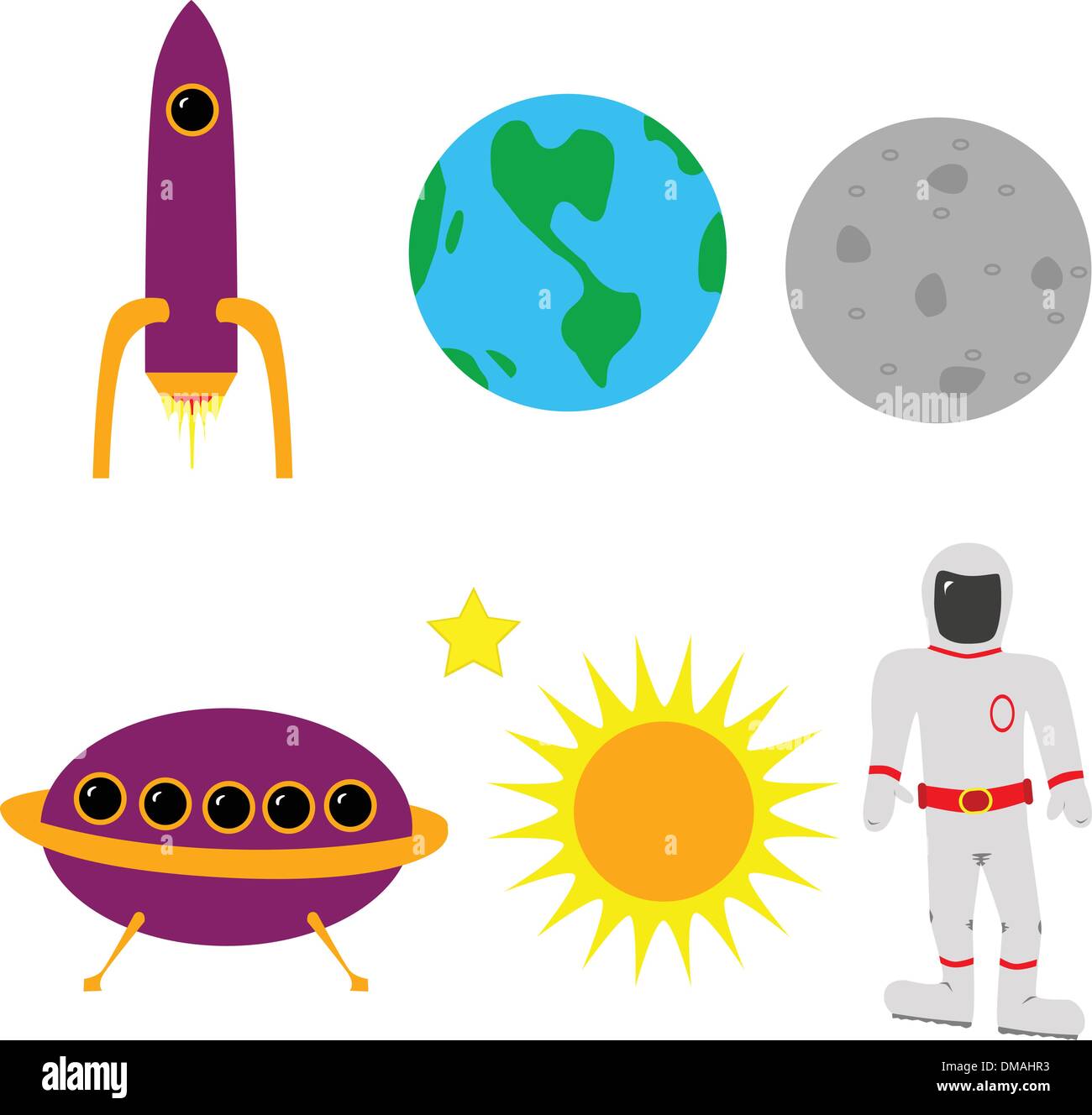 Space elements hi-res stock photography and images - Alamy