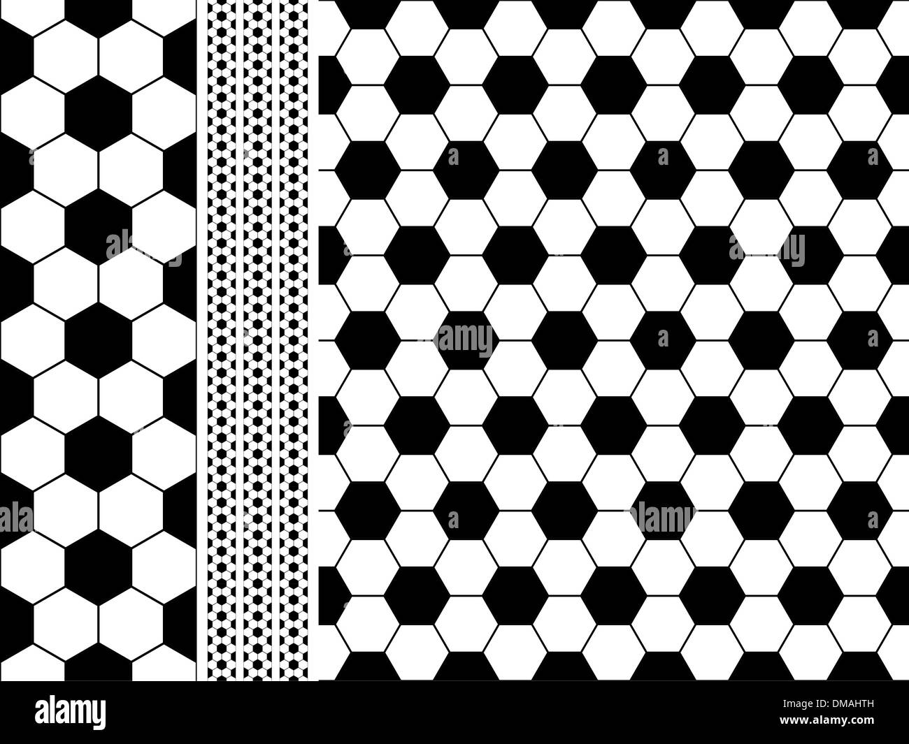 Seamless football (Soccer) pattern. EPS 8 Stock Vector Image & Art - Alamy