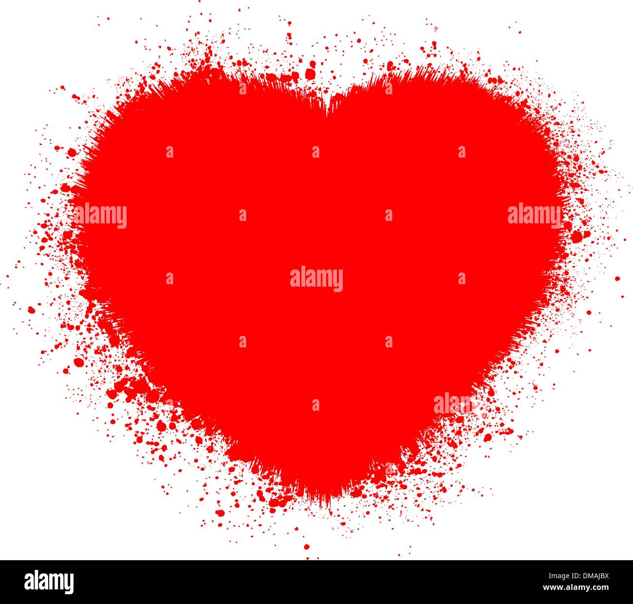 Valentine grunge heart card. EPS 8 Stock Vector Image & Art - Alamy