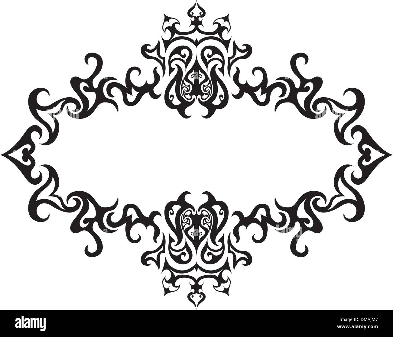 Gothic Frame Illustration High Resolution Stock Photography and Images ...