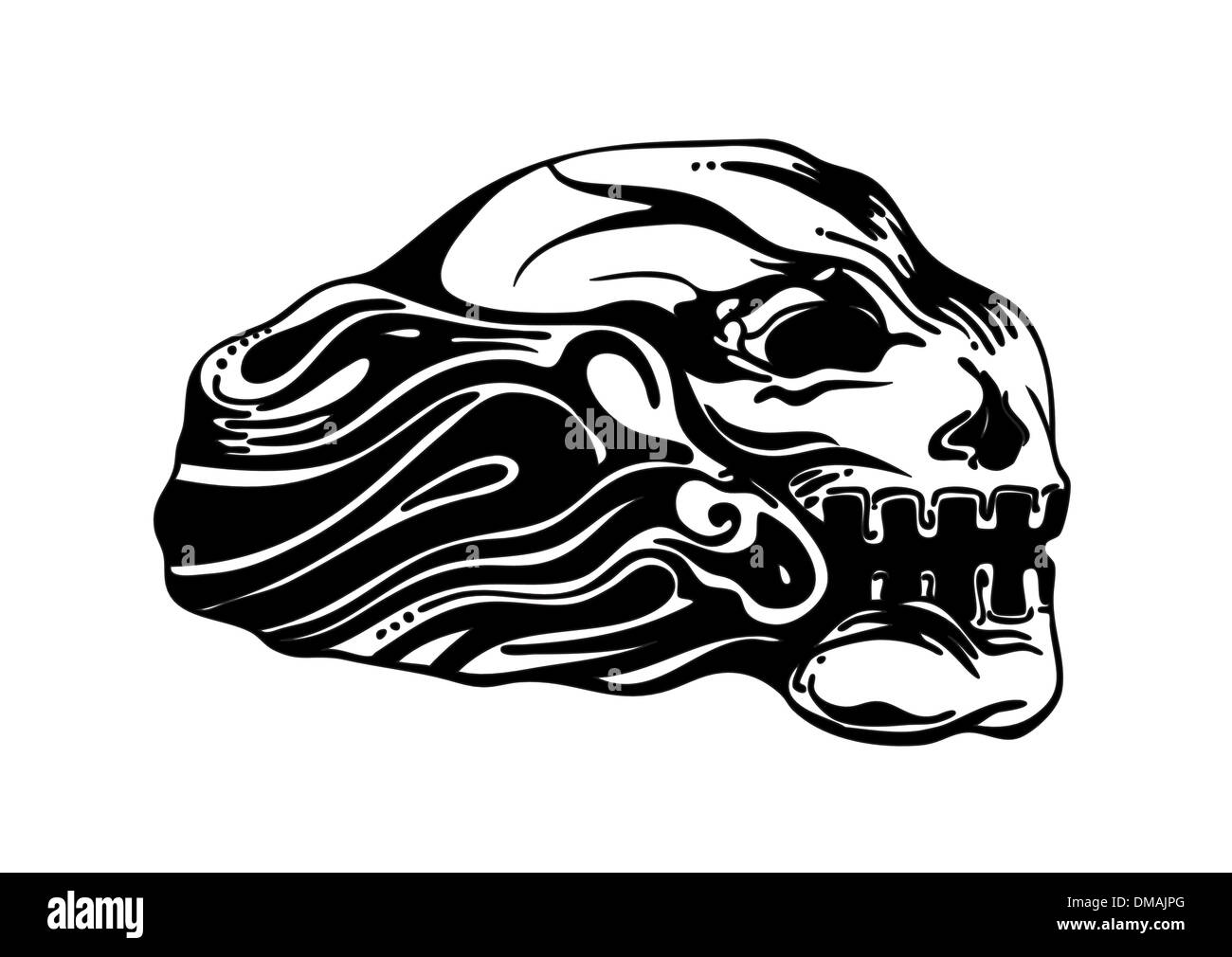 Skull design hi-res stock photography and images - Alamy