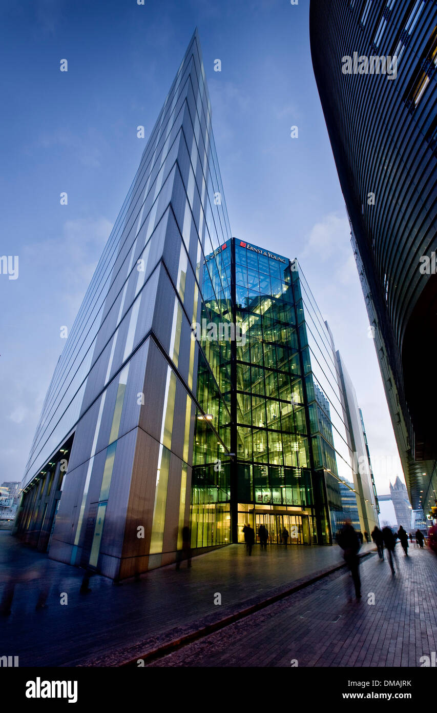 Buildings near Tower Bridge, London, England Stock Photo - Alamy