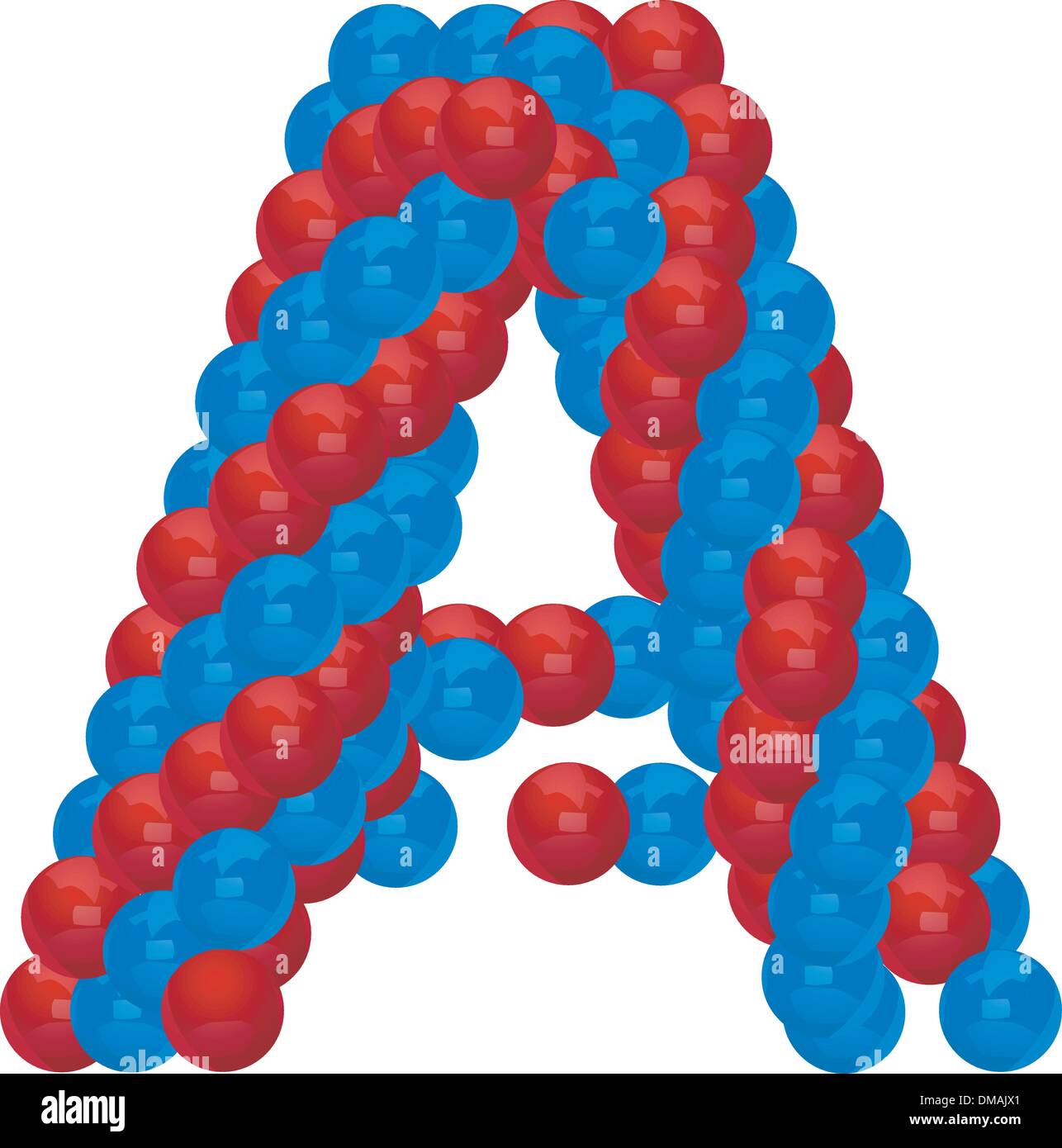 Letter a balloon hi-res stock photography and images - Alamy