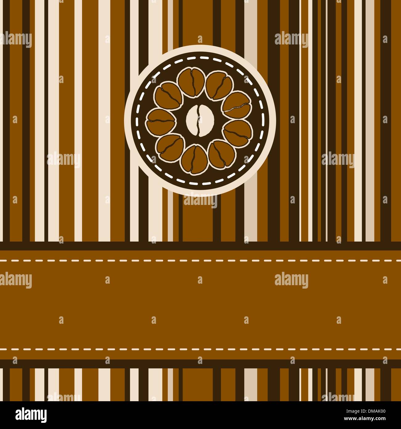 Coffee beans card Stock Vector Images - Alamy