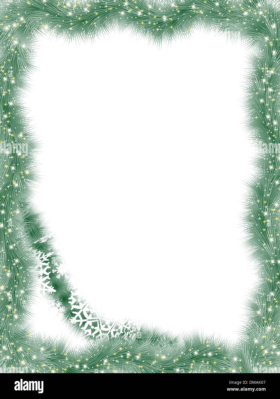 Christmas card decor in Stock Vector Images - Alamy