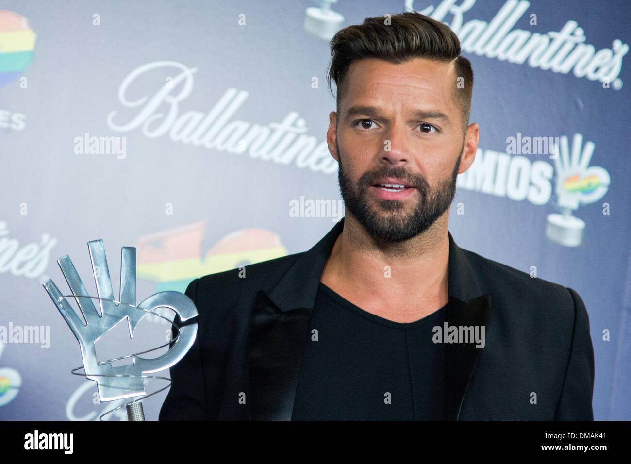 Madrid, Spain. 12th Dec, 2013. Ricky Martin poses during the photocall ...
