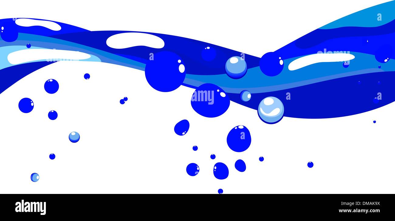 Abstract water vector hi-res stock photography and images - Alamy