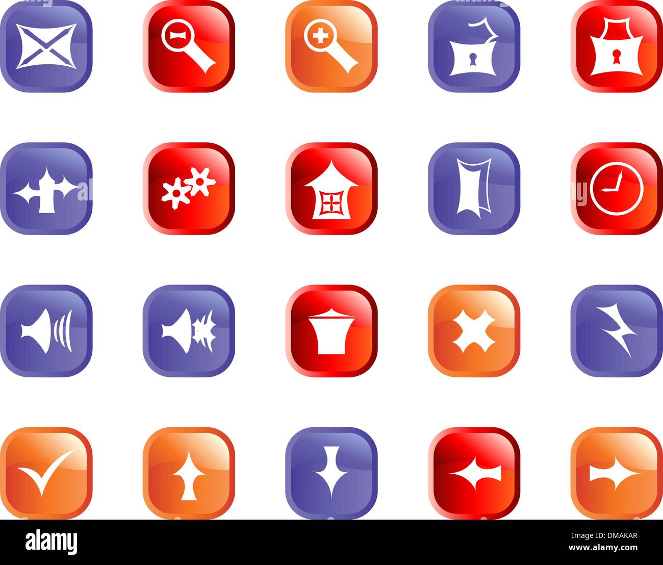 set of gothic icons Stock Vector Image & Art - Alamy