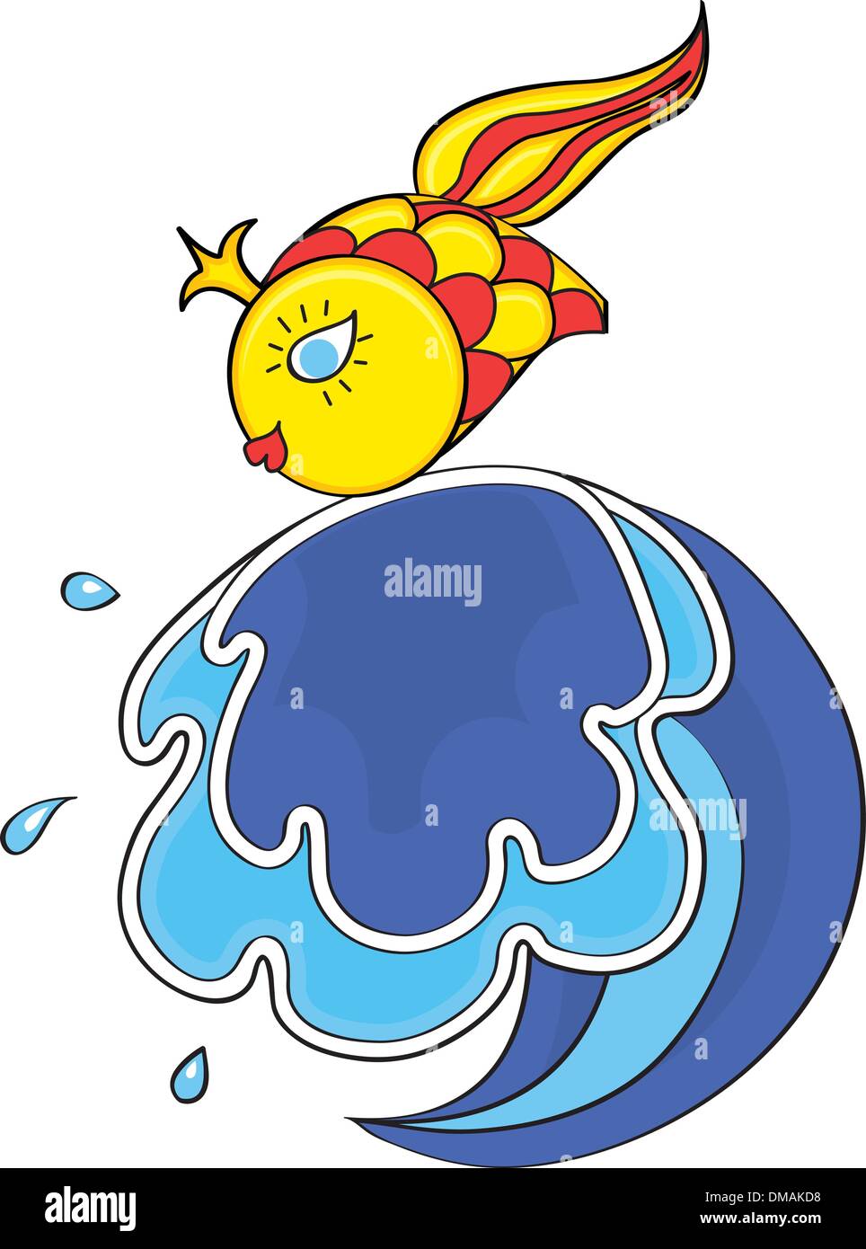 Magical water Stock Vector Images - Alamy