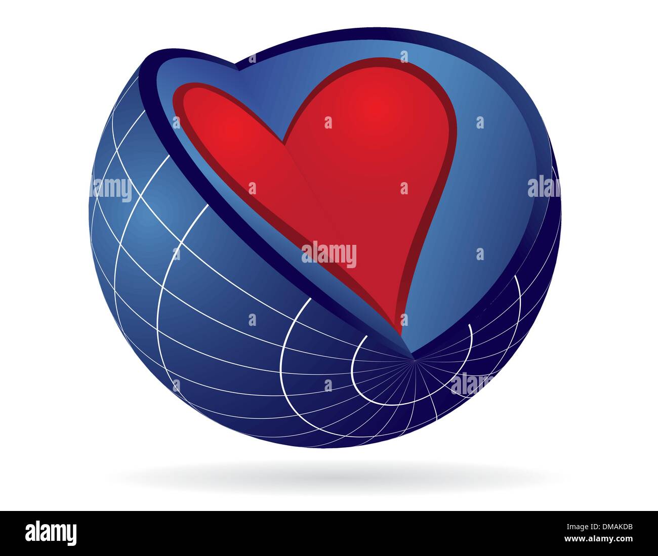 Love the world Stock Vector Image & Art - Alamy
