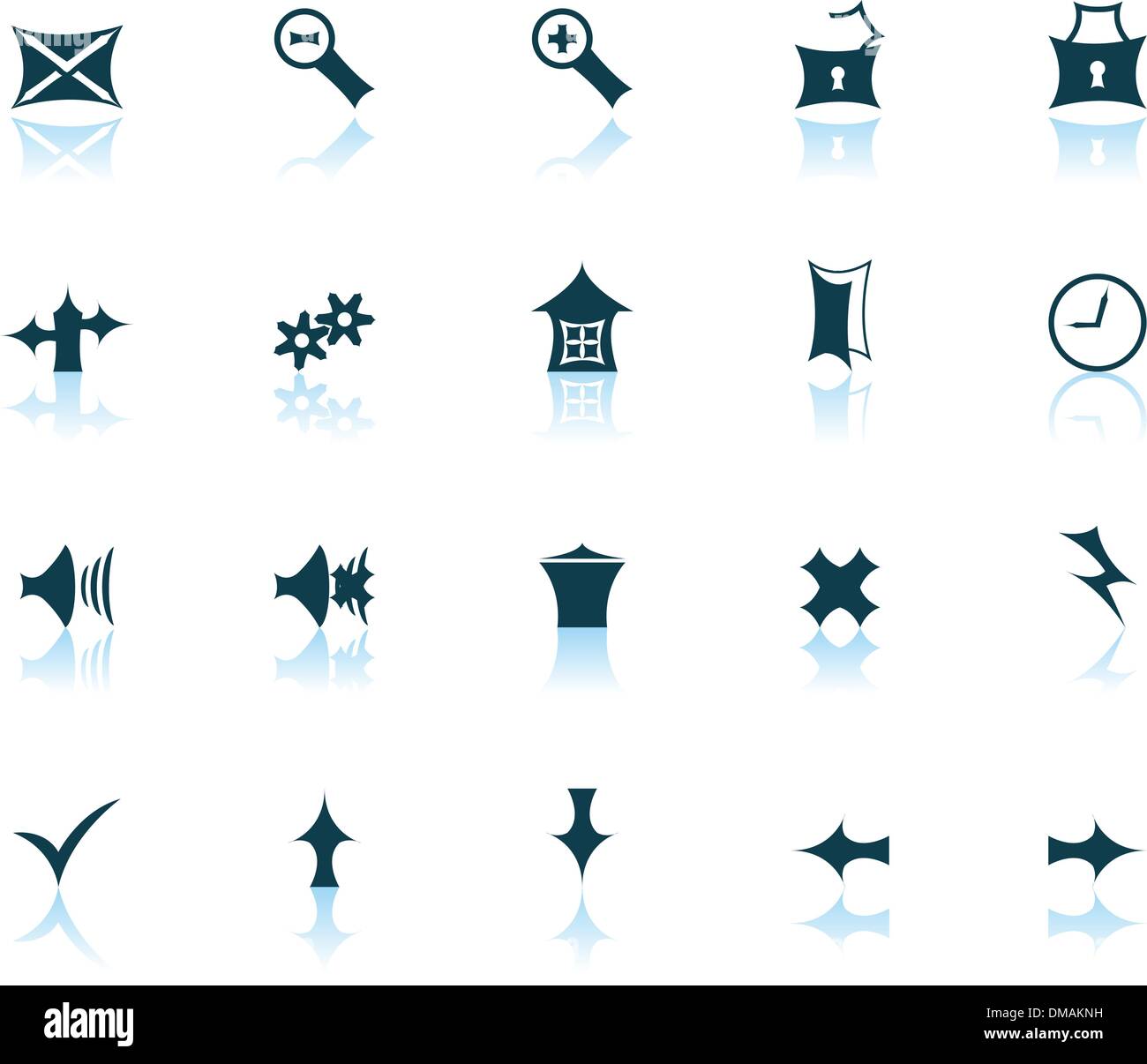 set of gothic icons Stock Vector Image & Art - Alamy