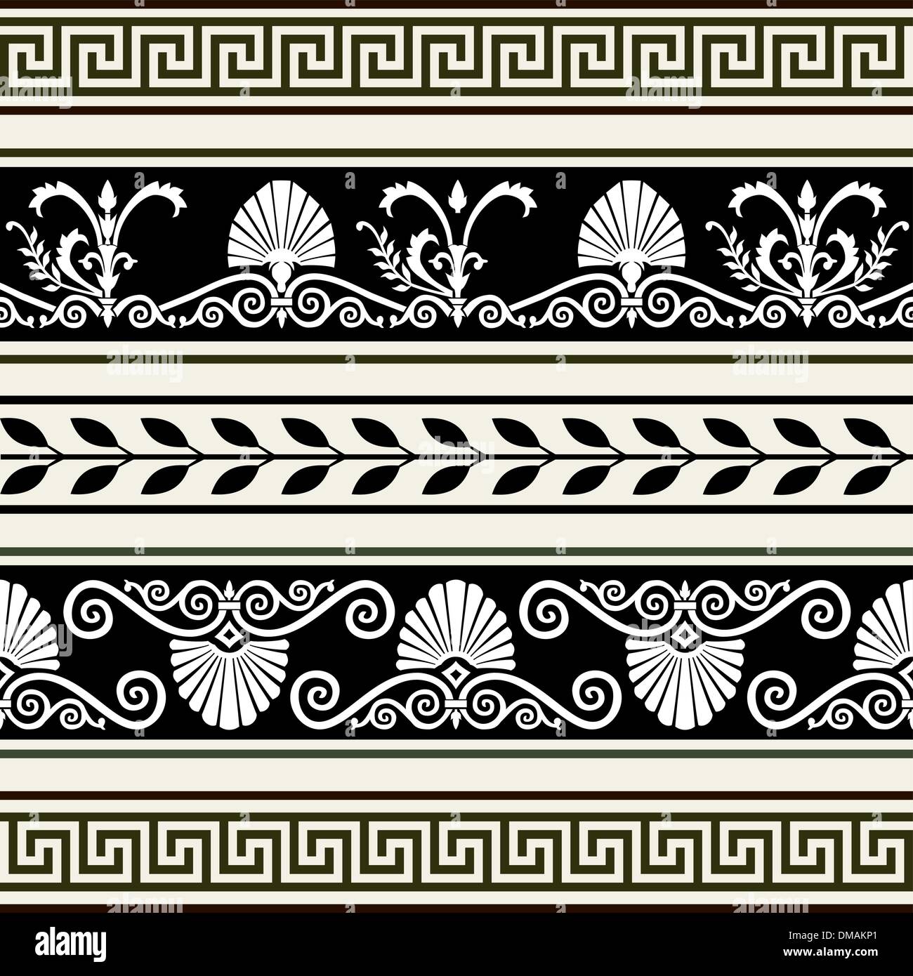 Set of antique borders Stock Vector Image & Art - Alamy