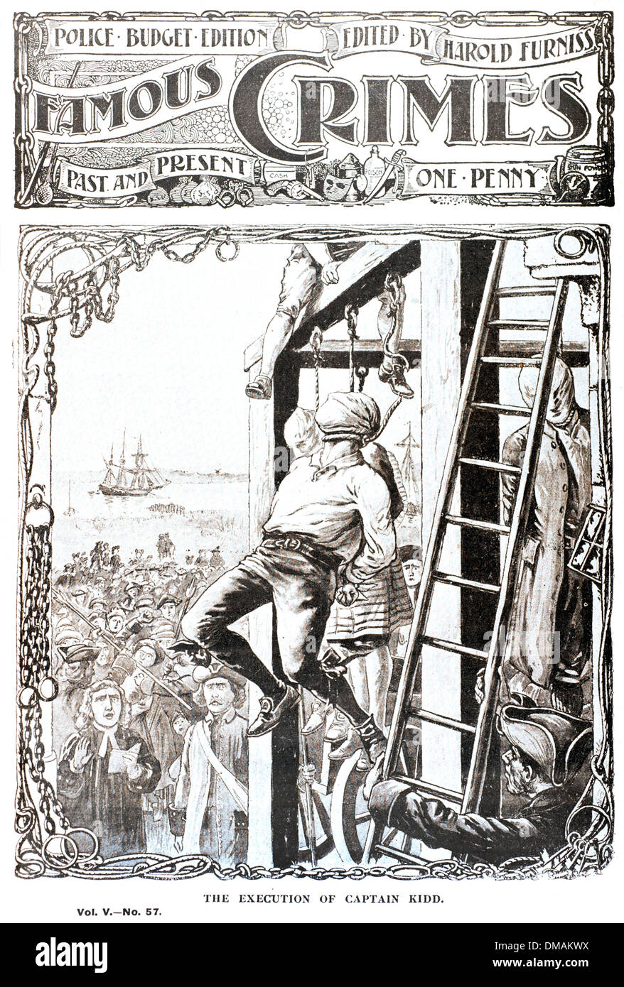 Old Book Famous Crimes Past and Present Historical Archival Document ...