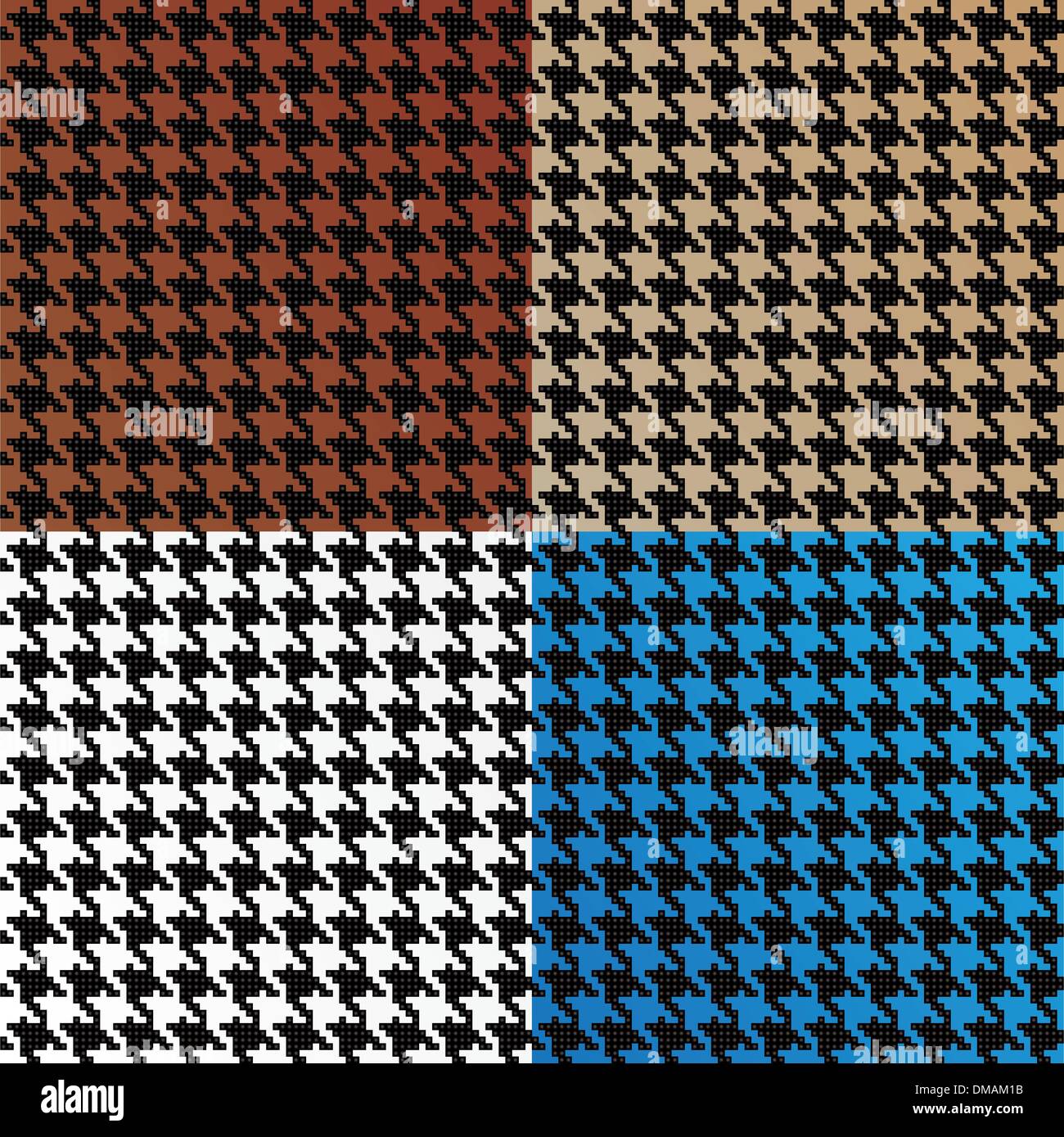Houndstooth fabric hi-res stock photography and images - Alamy