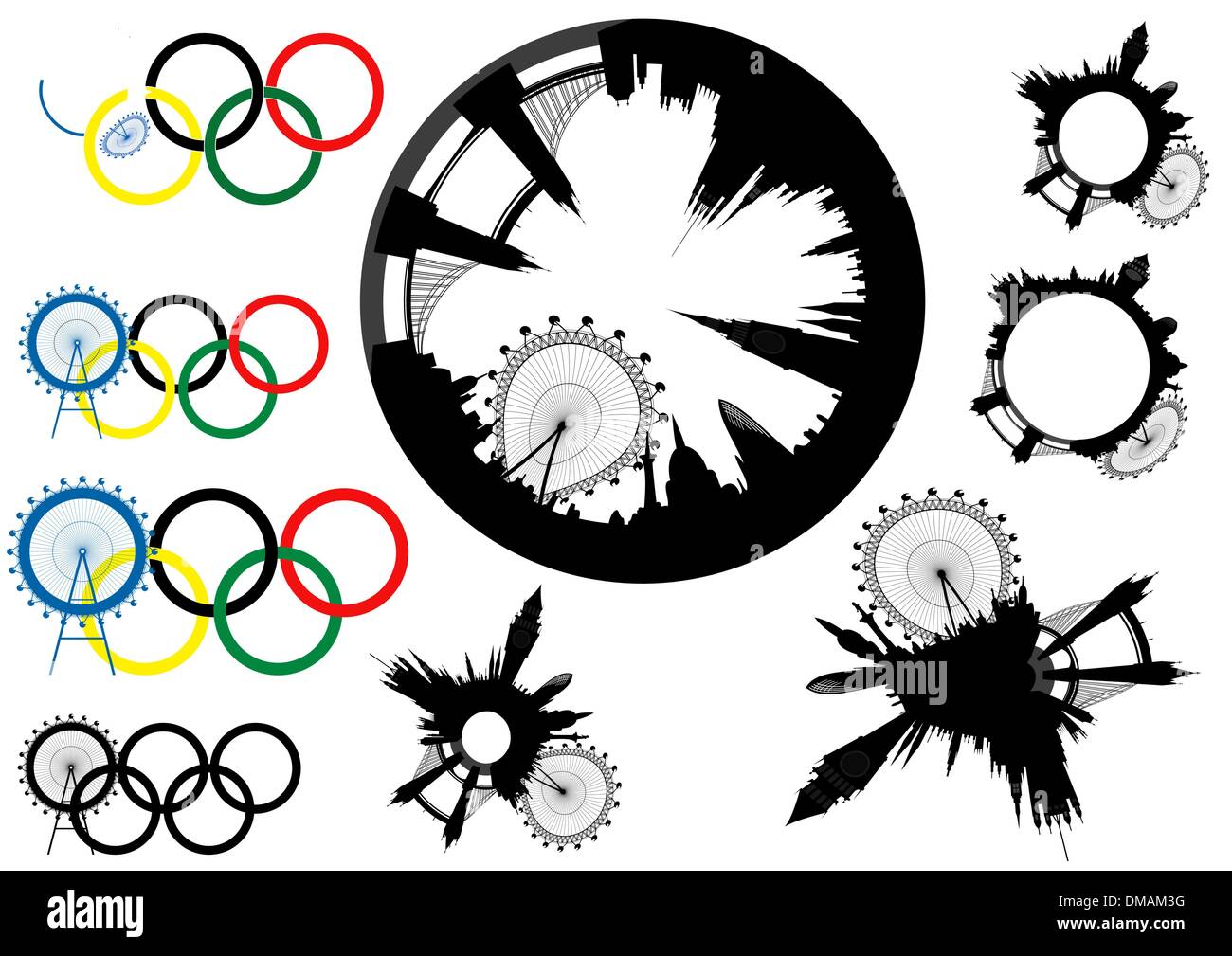 London 2012 logo Stock Vector Images - Alamy