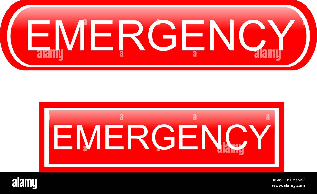 Emergency Exit Sign Icon Stock Vector Images - Alamy