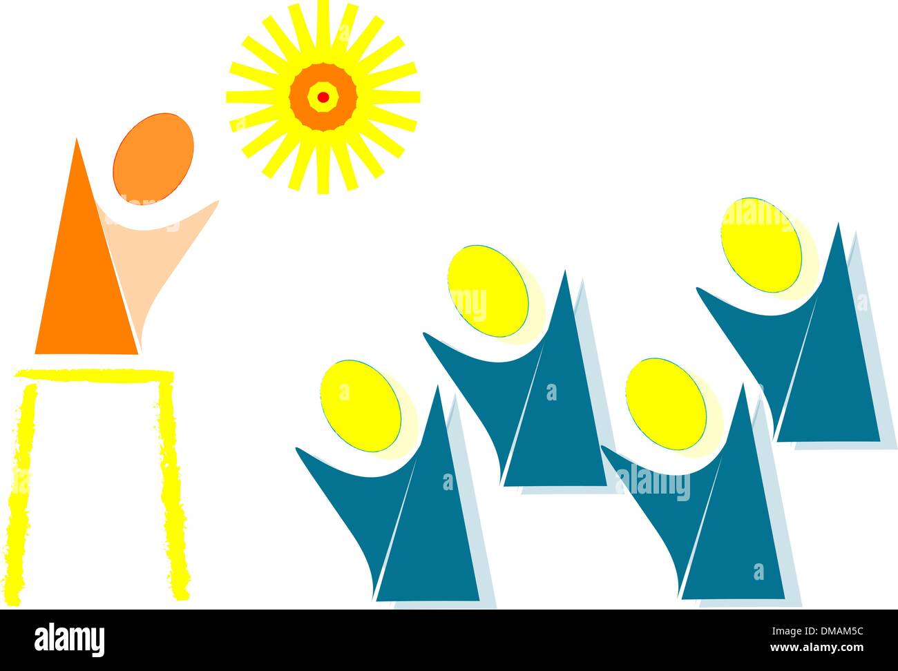 sun light and more happy cartoon Stock Vector Image & Art - Alamy