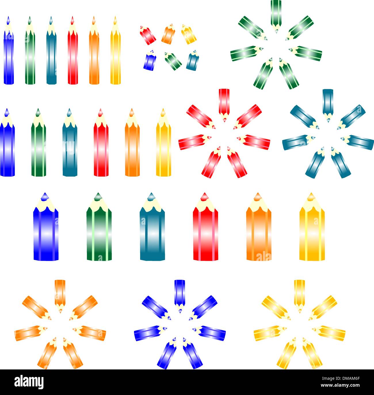 Colour variations Stock Vector Images - Alamy