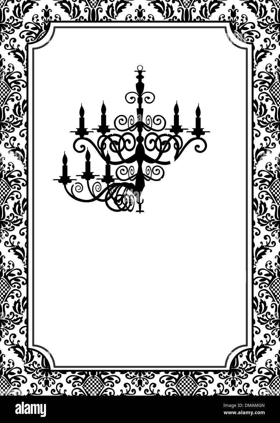 Vintage baroque ornament Black and White Stock Photos & Images - Alamy