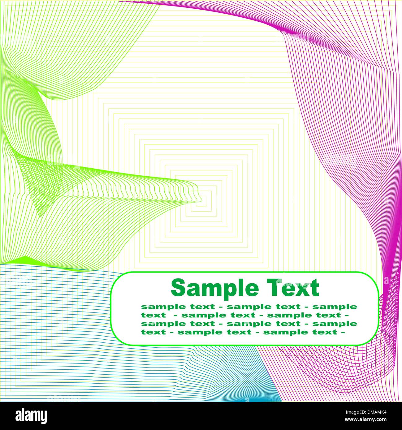 Abstract modern wave banner. vector Stock Vector Image & Art - Alamy