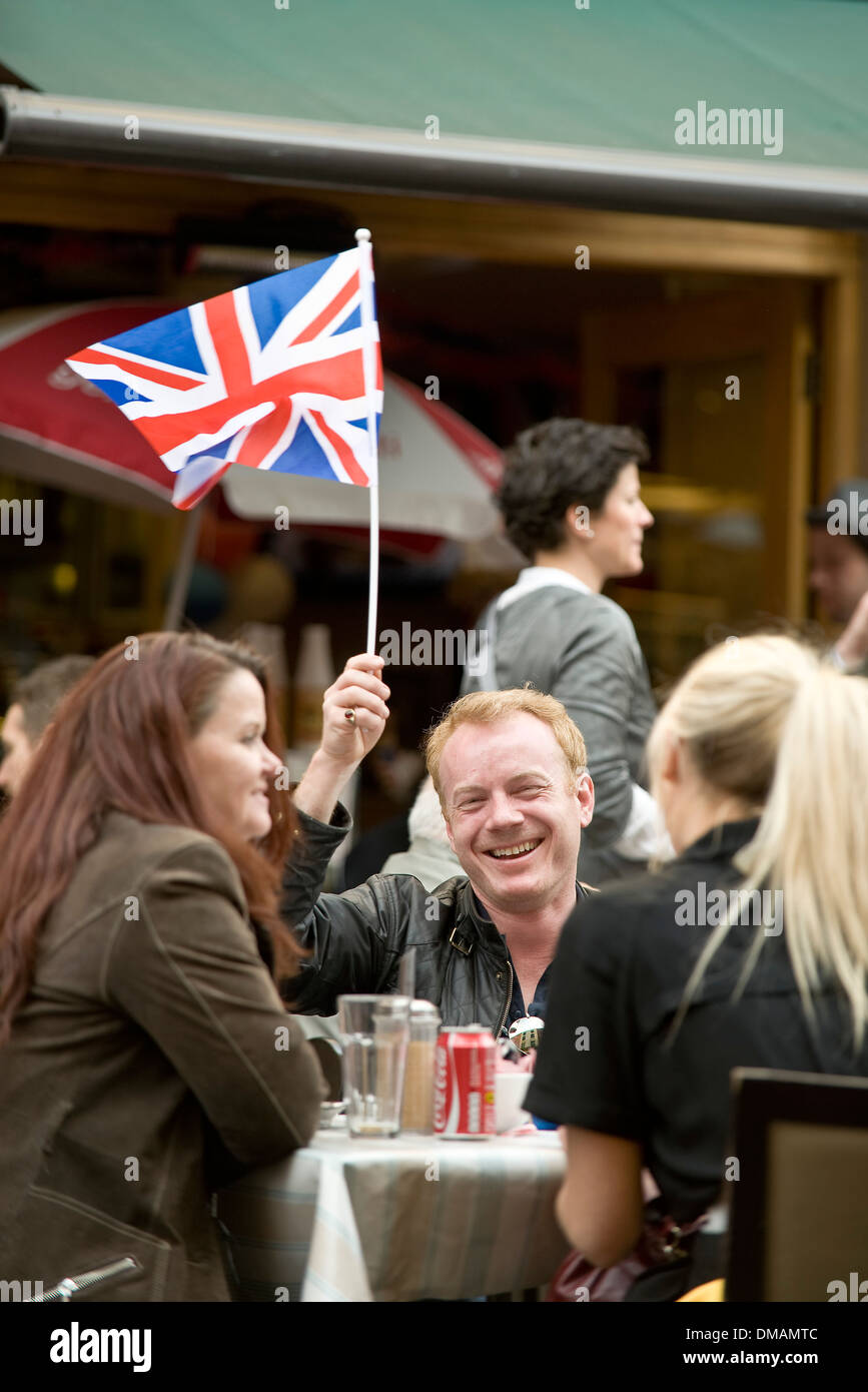 Street Parties in Soho, 29/04/2011, Royal Wedding Day, London, England ...