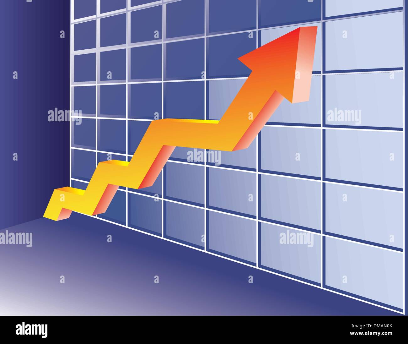 Growing trend Stock Vector Images - Alamy