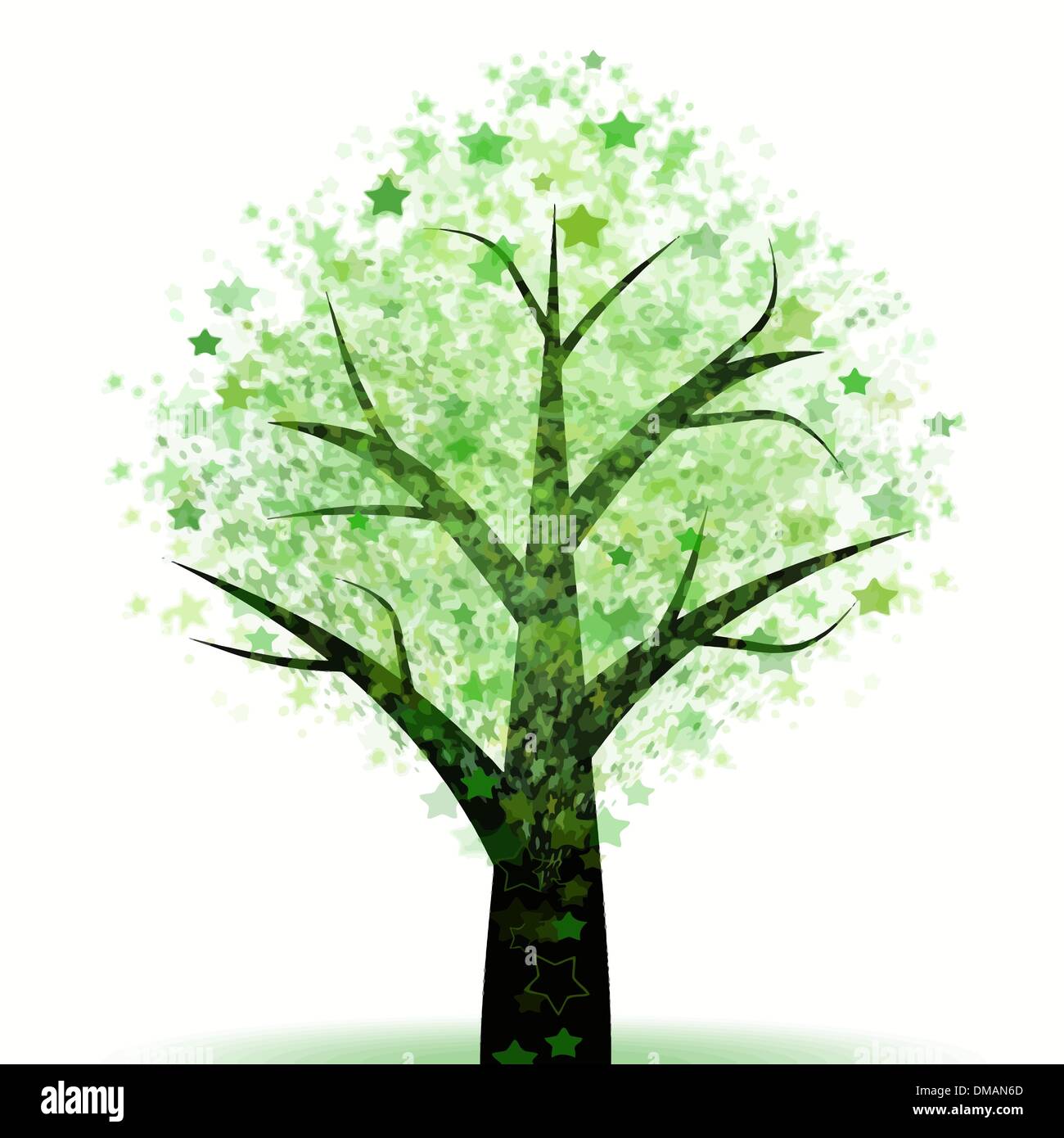 Gree tree Stock Vector Images - Alamy