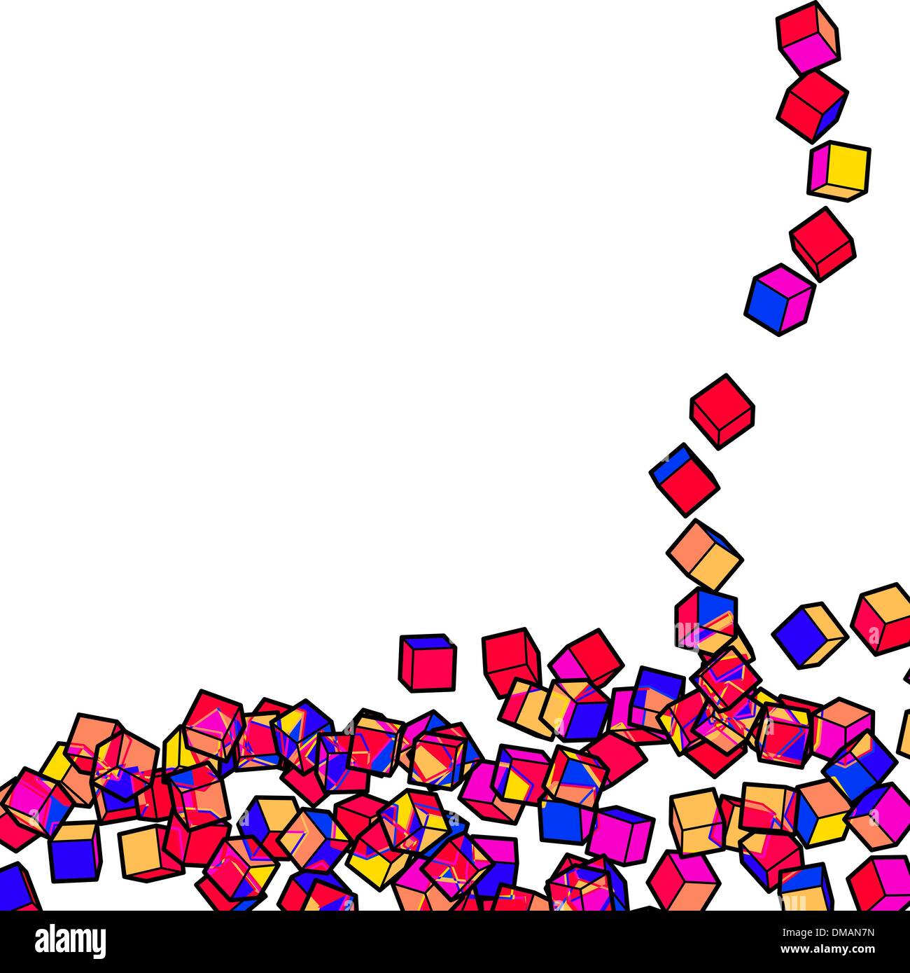 Pixel tech background random Stock Vector Images - Alamy