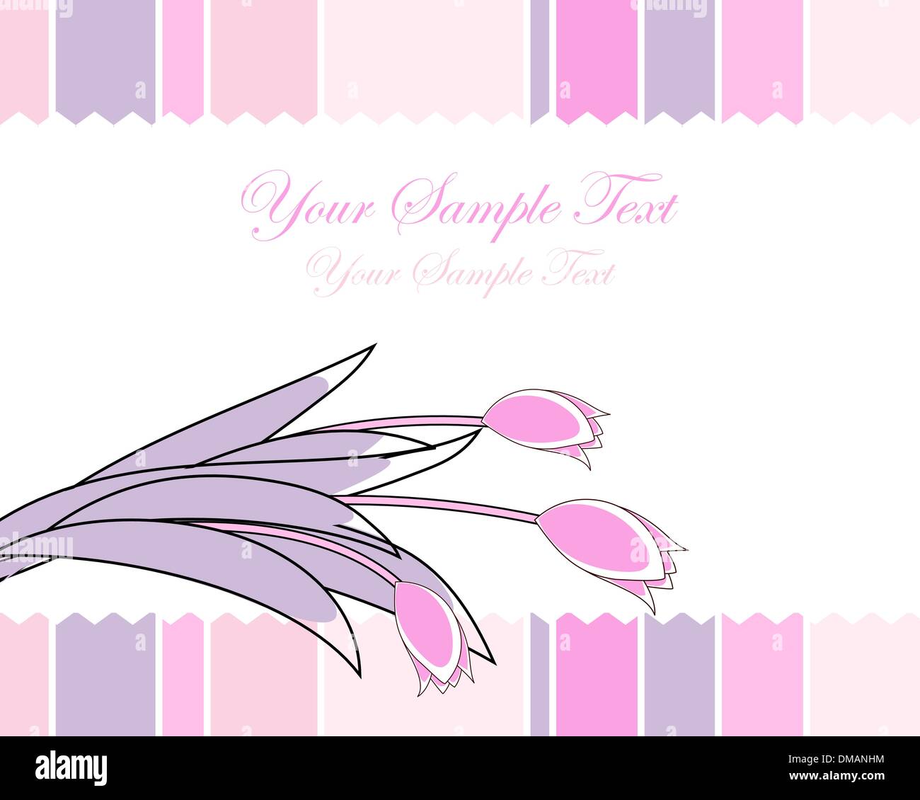 Sunflower greetings card Stock Vector Images - Alamy