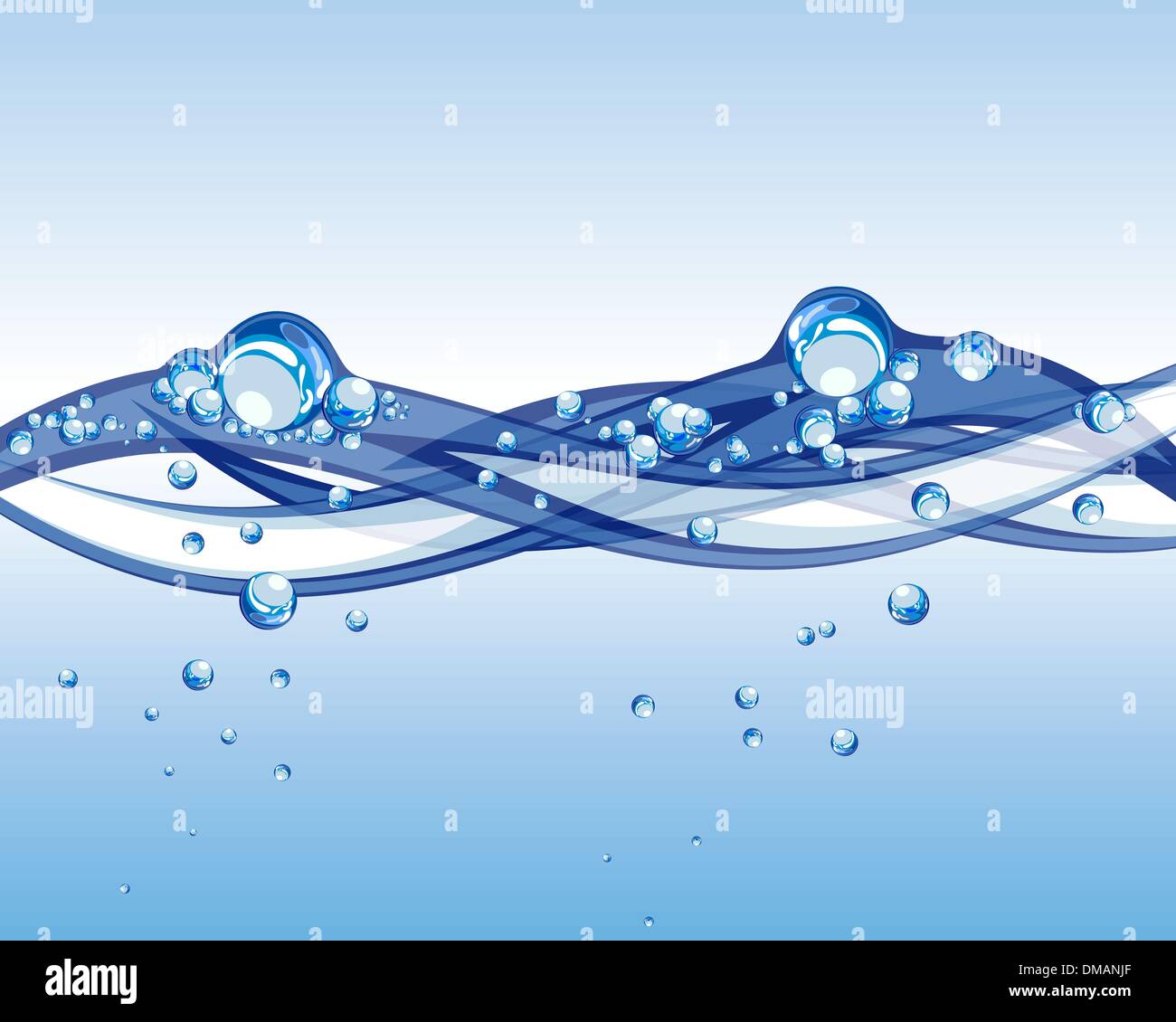 Abstract water vector hi-res stock photography and images - Alamy