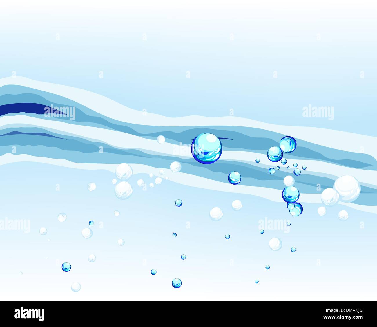 Abstract water vector hi-res stock photography and images - Alamy