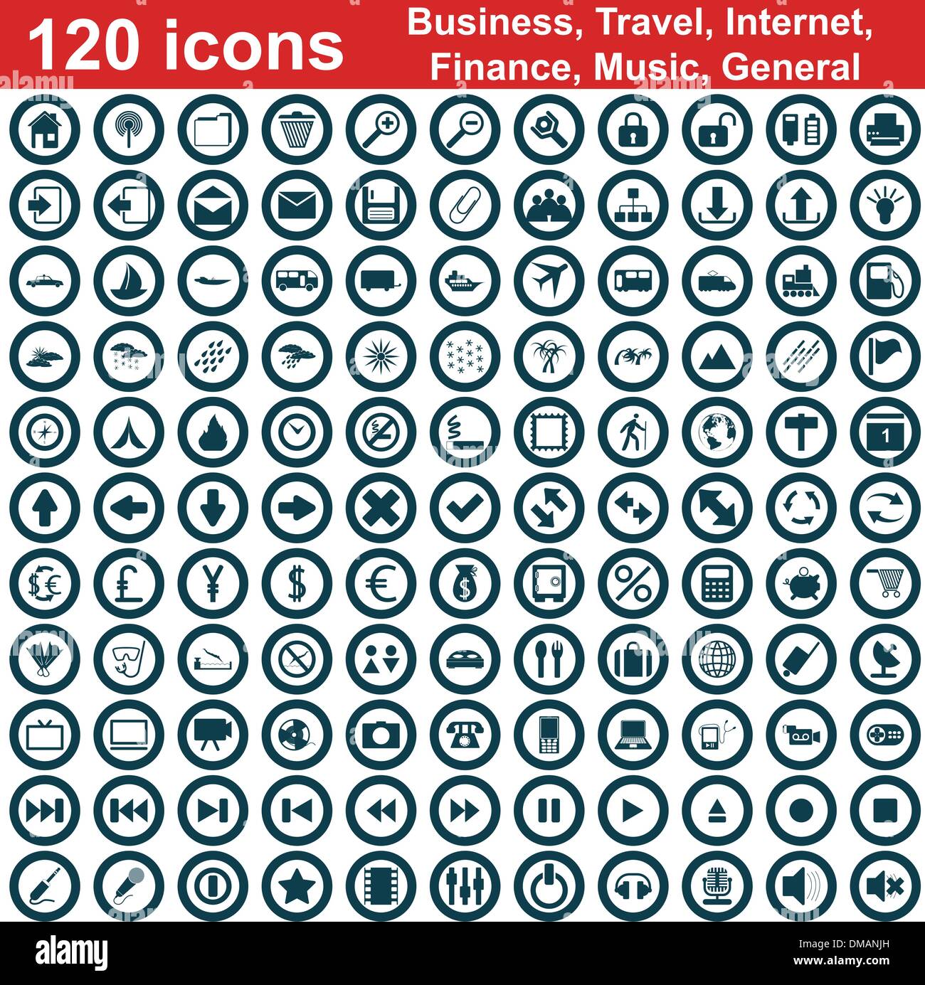 120 page Stock Vector Images - Alamy