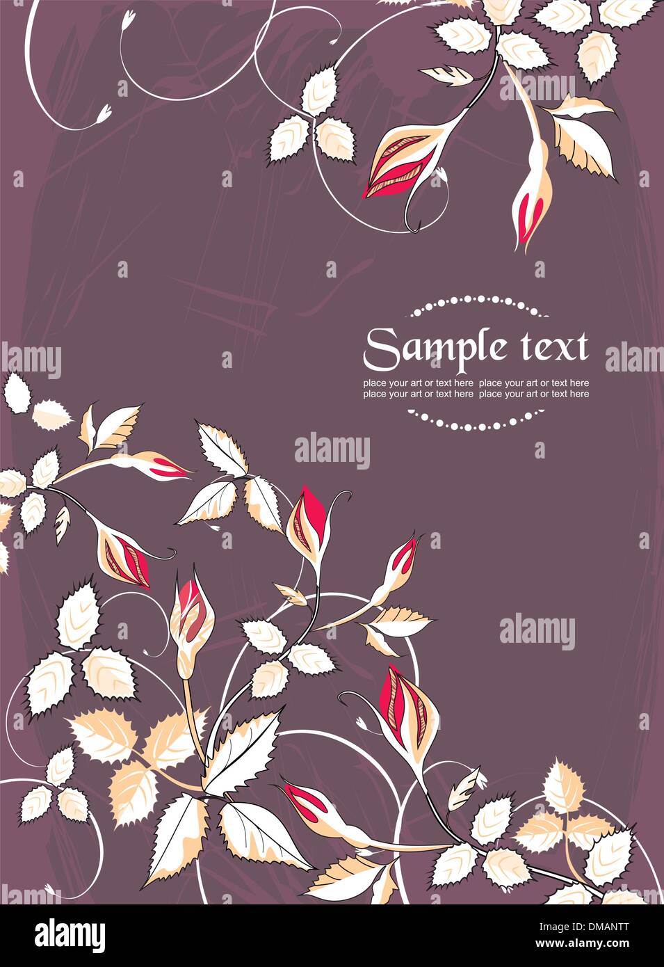 Beige roses Stock Vector Images - Alamy